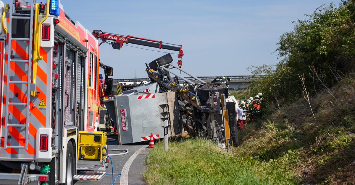 Schone Unfall Auf Der A60 Fotos