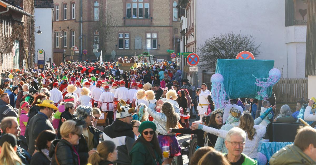 Großer Fastnachtsumzug in Reinheim-Ueberau