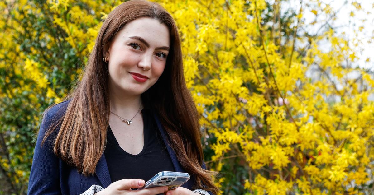 Influencerin Laman Guliyeva aus Darmstadt vermittelt Deutsch auf Instagram