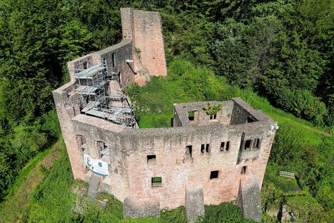 Burg Freienstein: 2025 werden zwei Türme saniert