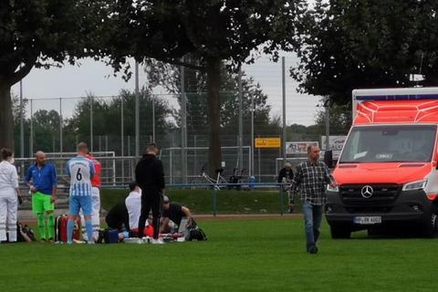 Spielabbruch nach 33 Minuten in Lampertheim