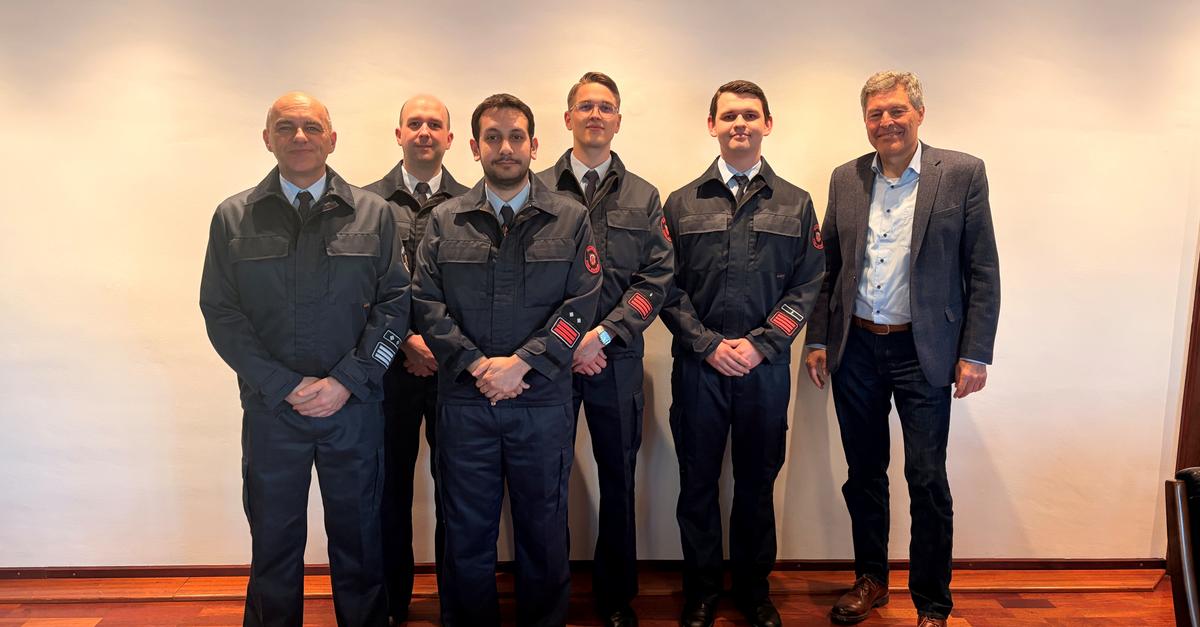 Ernennungen bei der Freiwilligen Feuerwehr Griesheim
