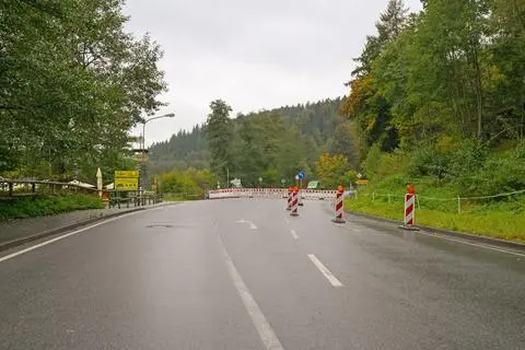 Vollsperrung B45 Heute