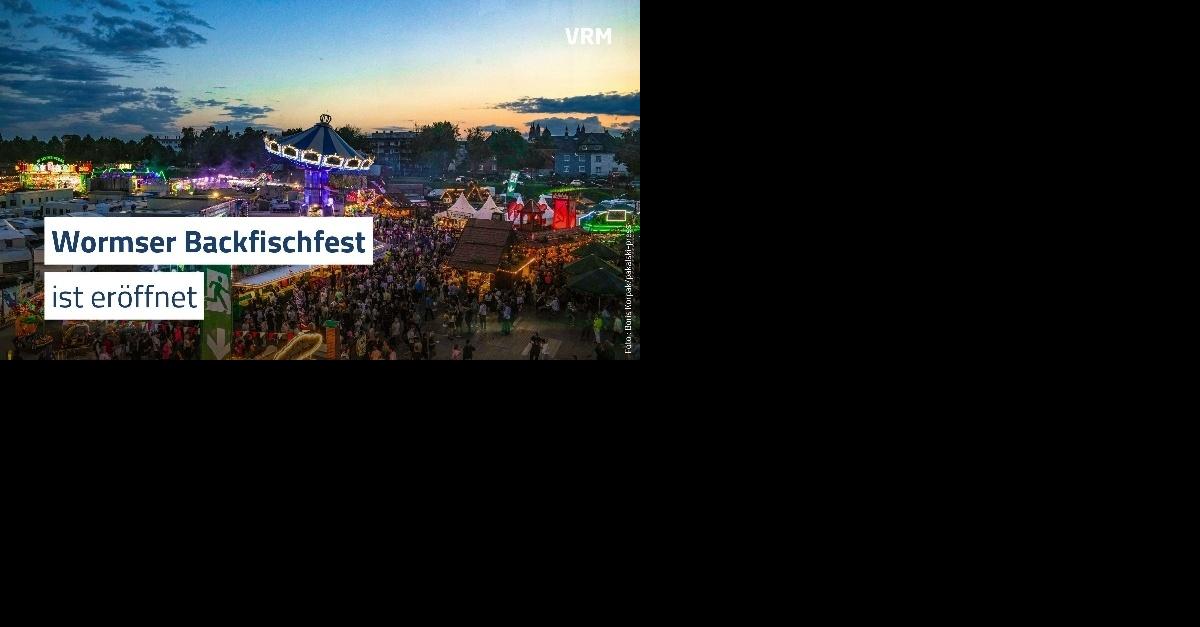 Backfischfest in Worms ist eröffnet