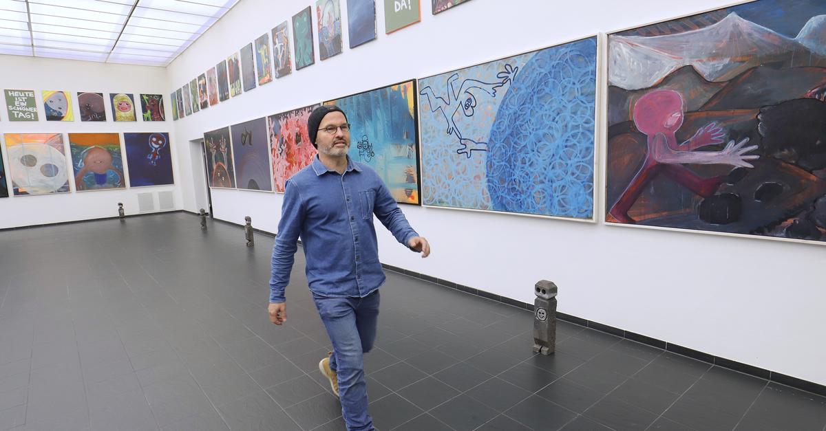 Marco Schuler in der Kunsthalle: Mit Spaß gegen den Spuk