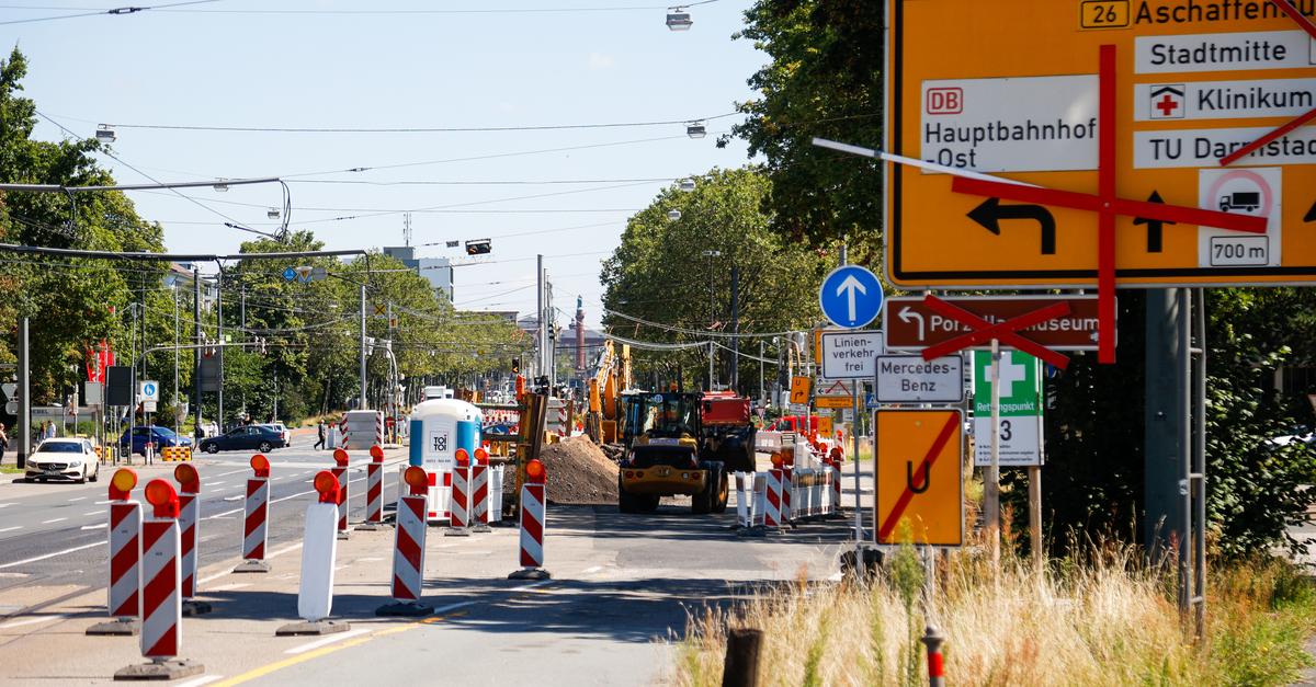 Baustelle Rheinstraßenbrücke: Neue Verkehrsführung für Autos