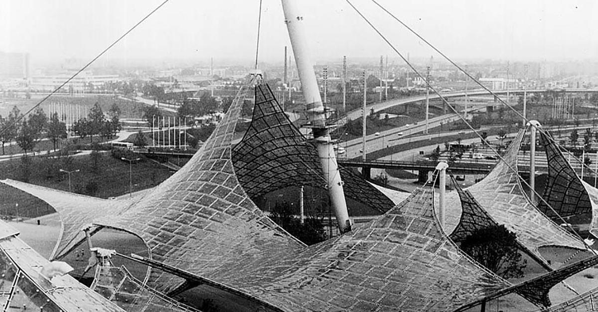 Ein markantes Dach aus Darmstadt