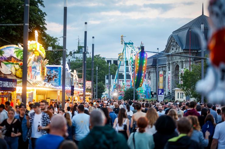 Das 73. Darmstädter Heinerfest läuft