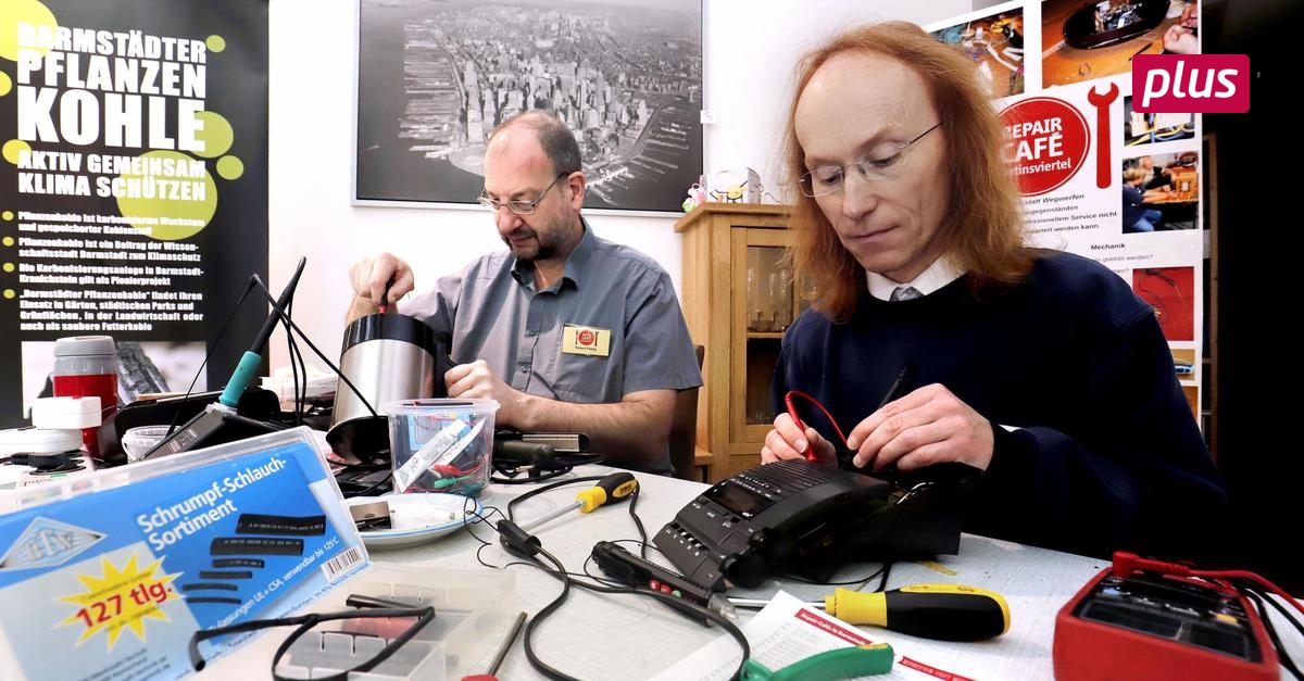 Repair Café im Heag-Popup-Store des Ka-Gel in Darmstadt