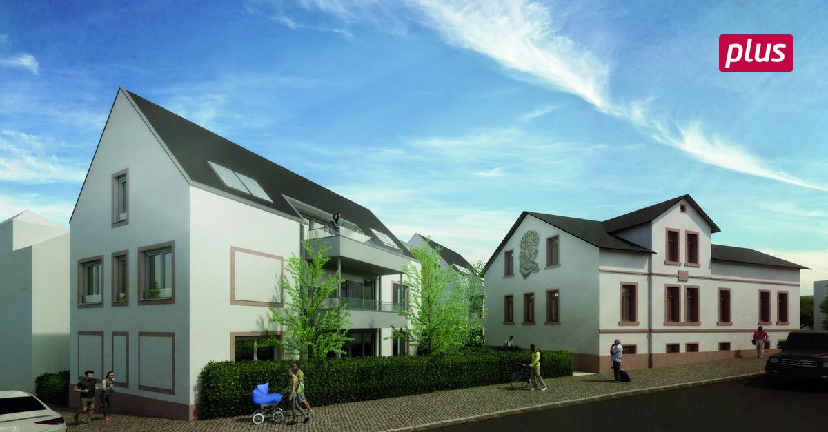 Neubau neben Mendelssohn-Haus an der Klappacher Straße