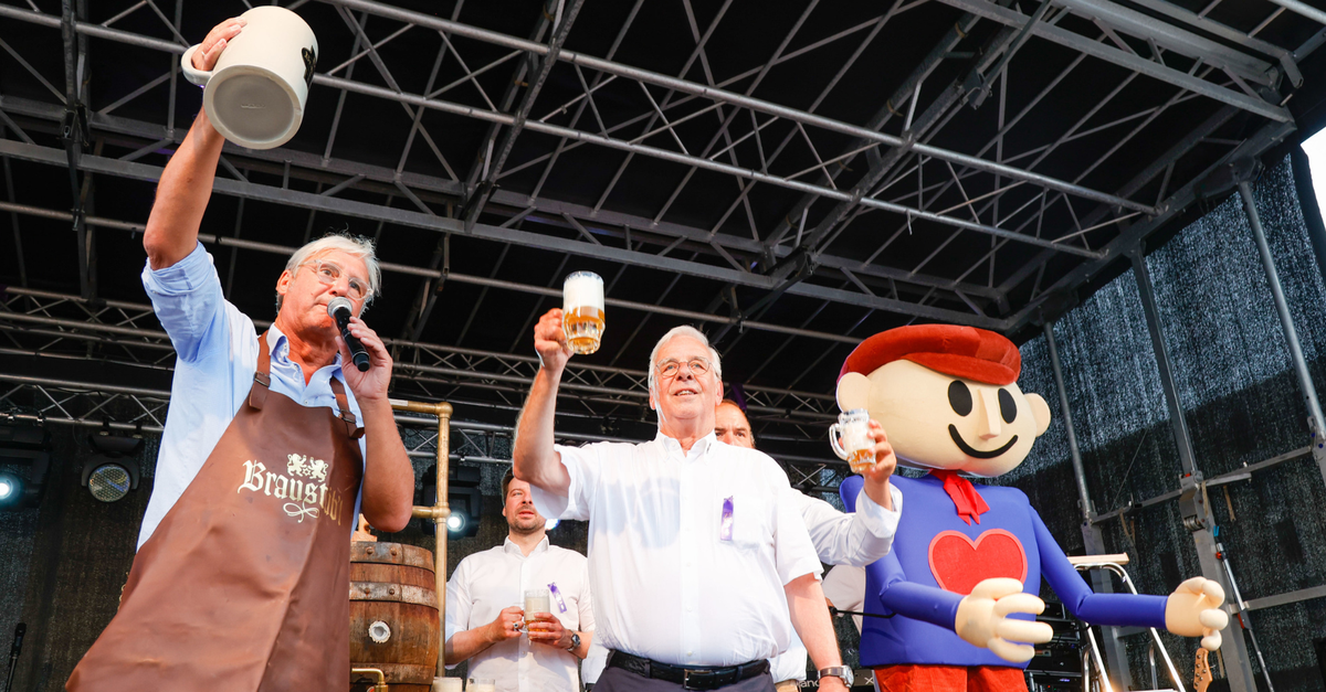 Das Heinerfest in Darmstadt ist eröffnet