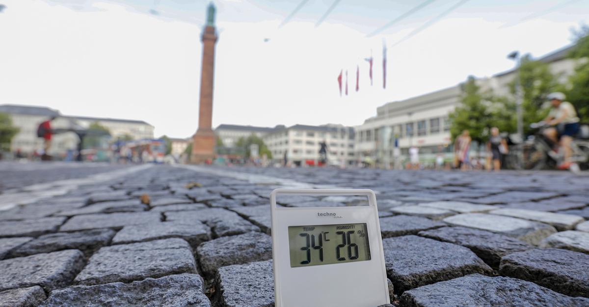 Klimagutachten: Darmstadt ist ein ziemlich heißes Pflaster