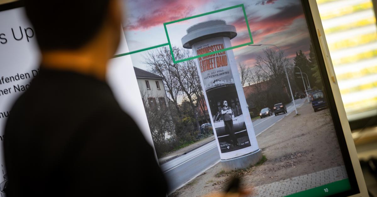 Darmstädter Litfaßsäulen als Helfer im Ernstfall