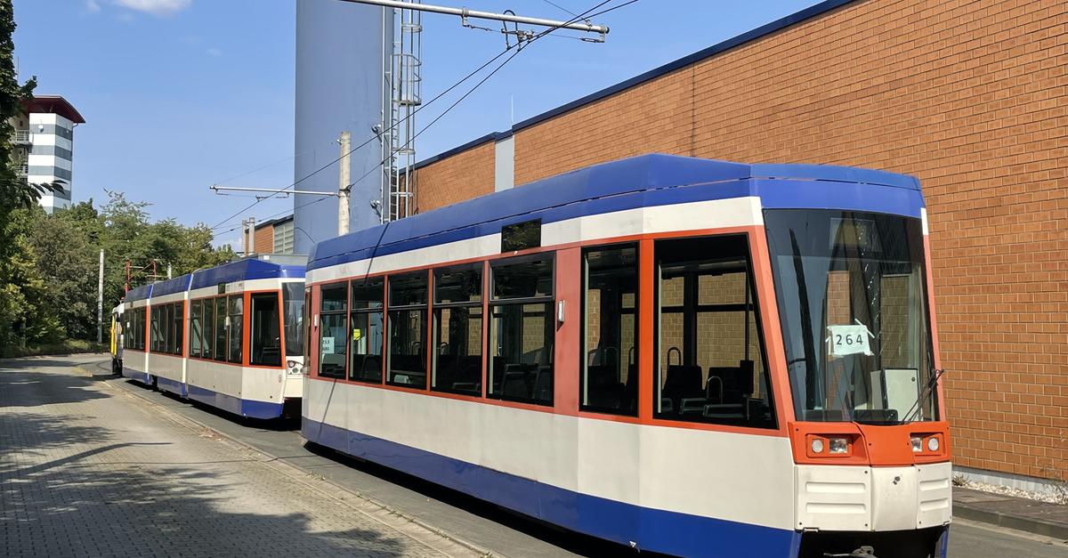 Heag-Straßenbahnen aus Darmstadt gehen zum Spottpreis nach Gera