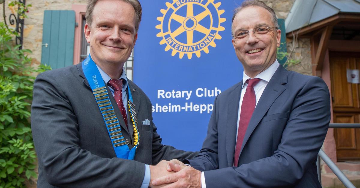Robert Beier ist neuer Rotary-Präsident