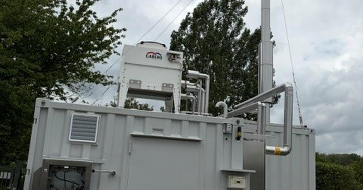 KMB Kläranlage Biblis: Neues Blockheizkraftwerk spart Energie