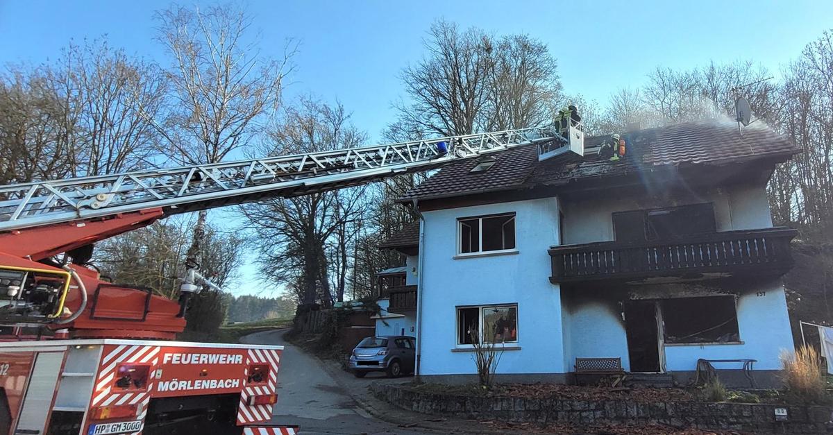 Wohnhaus in Nieder-Liebersbach nach Brand unbewohnbar