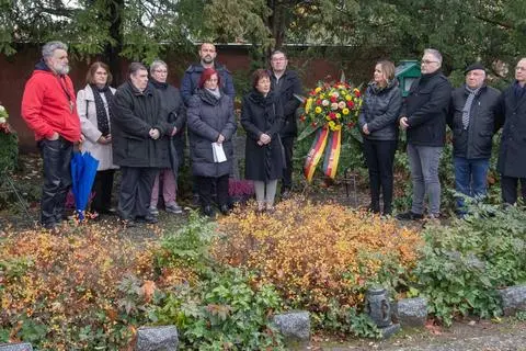 Gedenken zum Volkstrauertag in Bürstadt