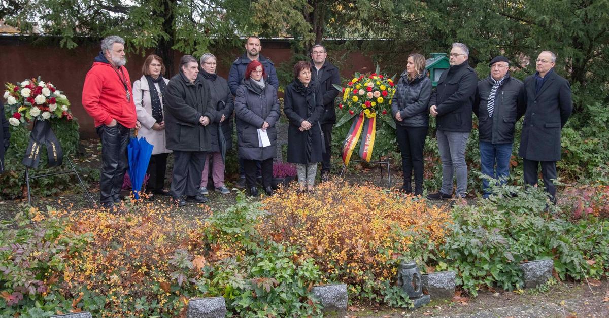 Gedenken zum Volkstrauertag in Bürstadt