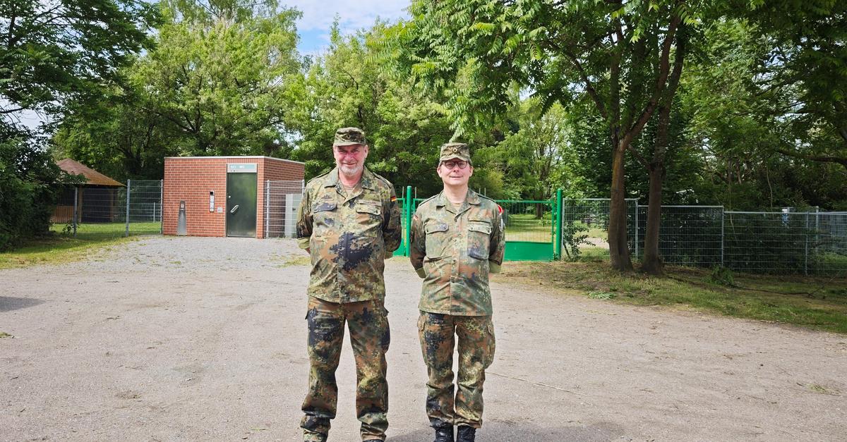 Reservistenveranstaltung: Bratwurst und babbeln am Bruchsee in Heppenheim