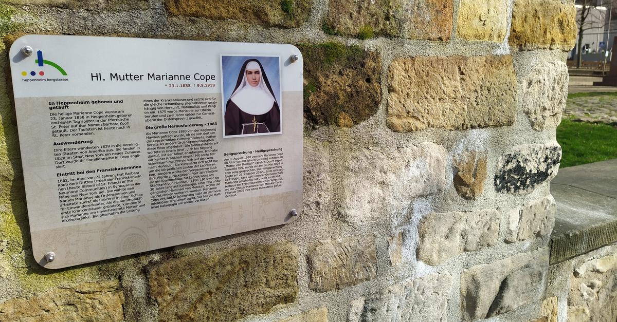 Wie kleine Heppenheimerin Barbara die heilige Marianne wurde