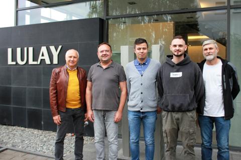 Feierstimmung bei Marmor Lulay in Heppenheim