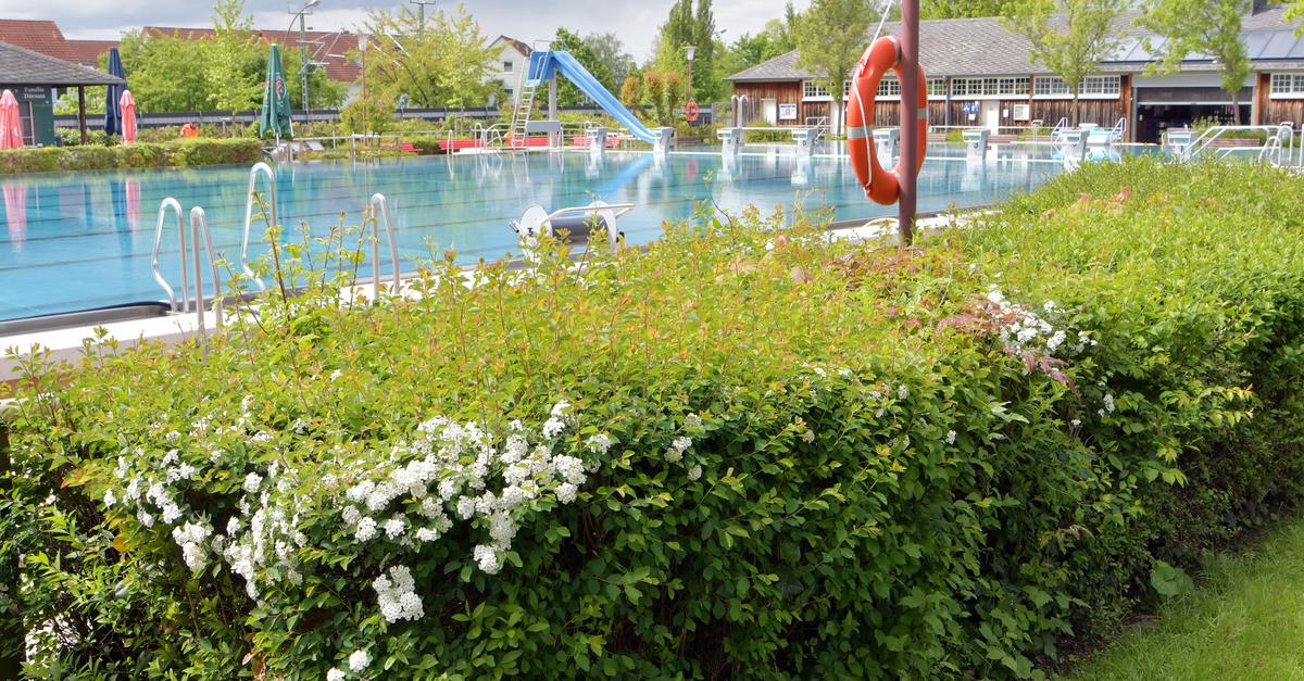 Freibad Heppenheim trotzt dem durchwachsenen Sommer