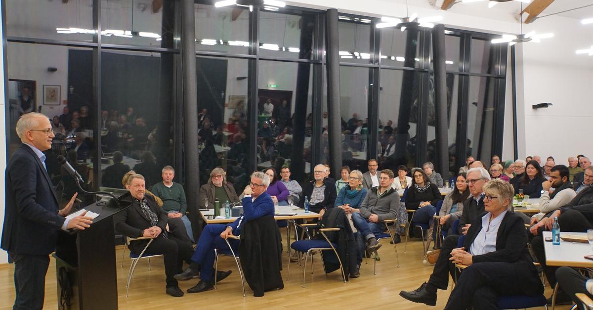 Tarek Al Wazir beim Neujahrsempfang der Kreis-Grünen