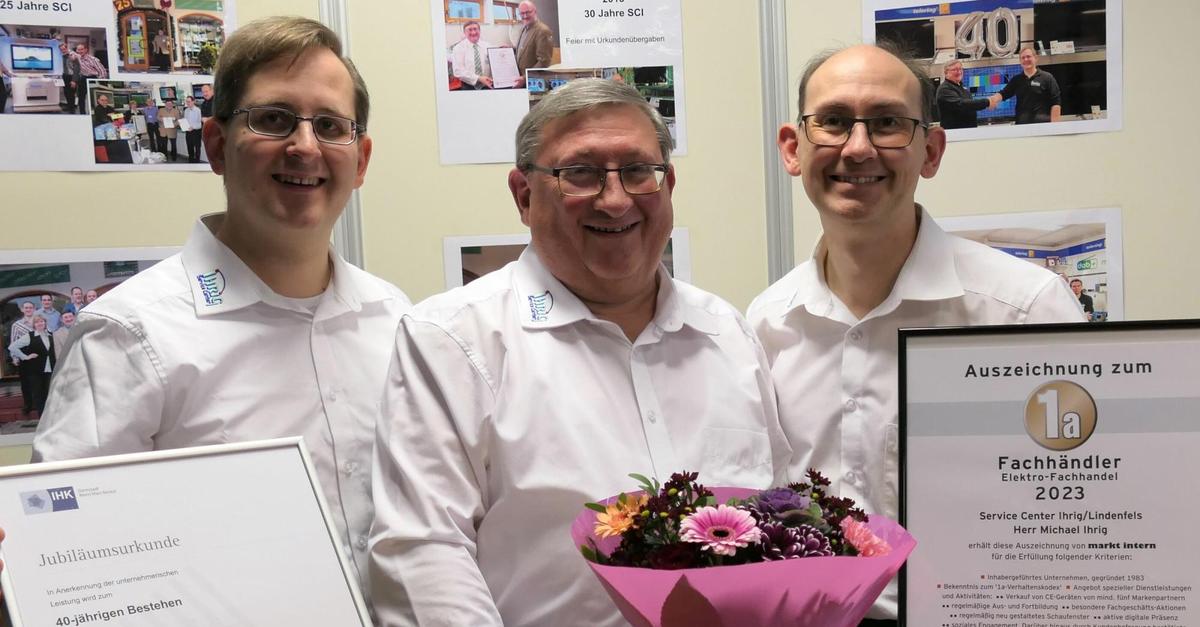 Service-Center Ihrig in Winterkasten besteht seit 40 Jahren