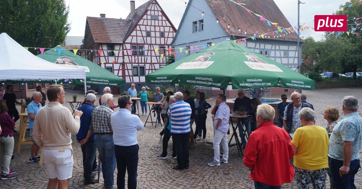 Feststimmung bei der ersten Sommerwelt in Mörlenbach