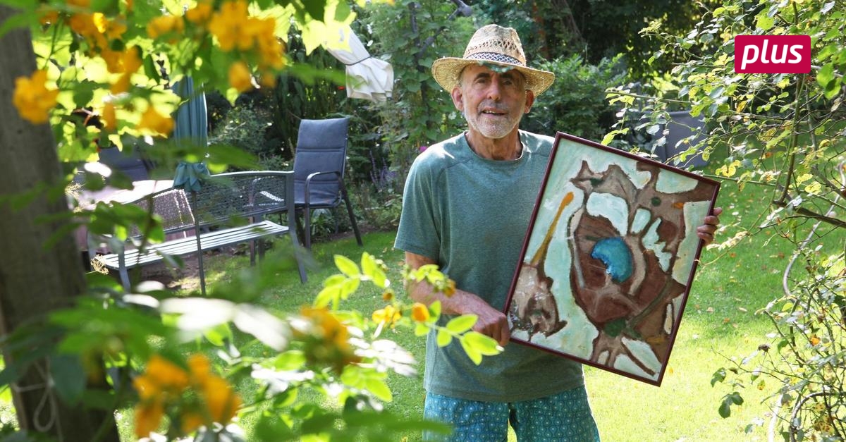 Ernst Spangenberg zeigt „Bilder im Garten“ in Bickenbach