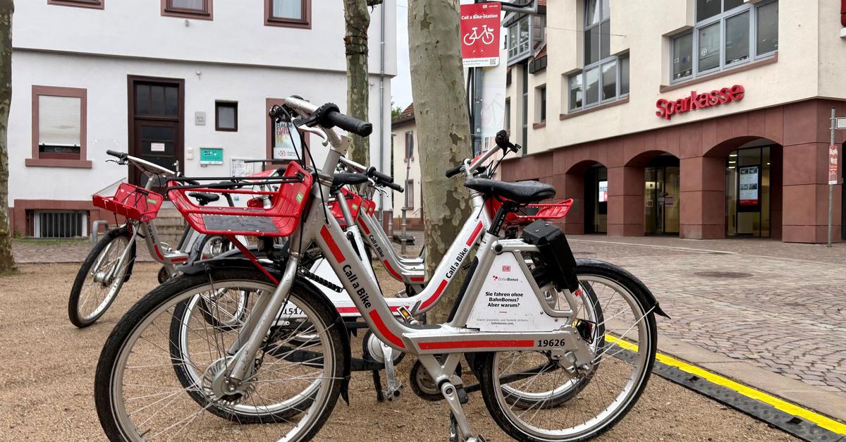 Neue „Call a Bike-Station“ auf dem Marktplatz in Dieburg