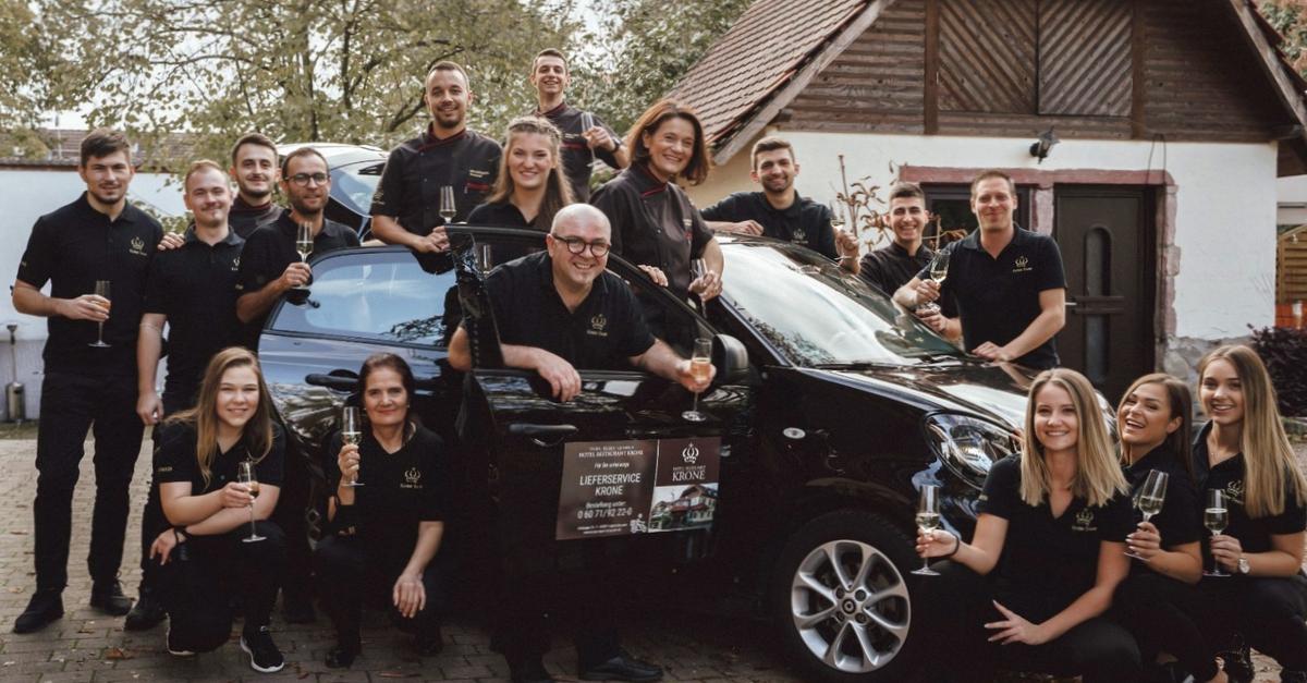Das Ehepaar Sopar geben ihr Restaurant "Krone" in Eppertshausen auf