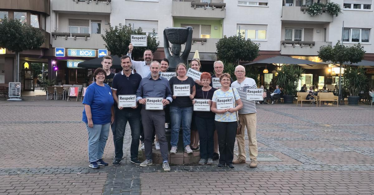 Einsatz für Demokratie und gesellschaftlichen Zusammenhalt