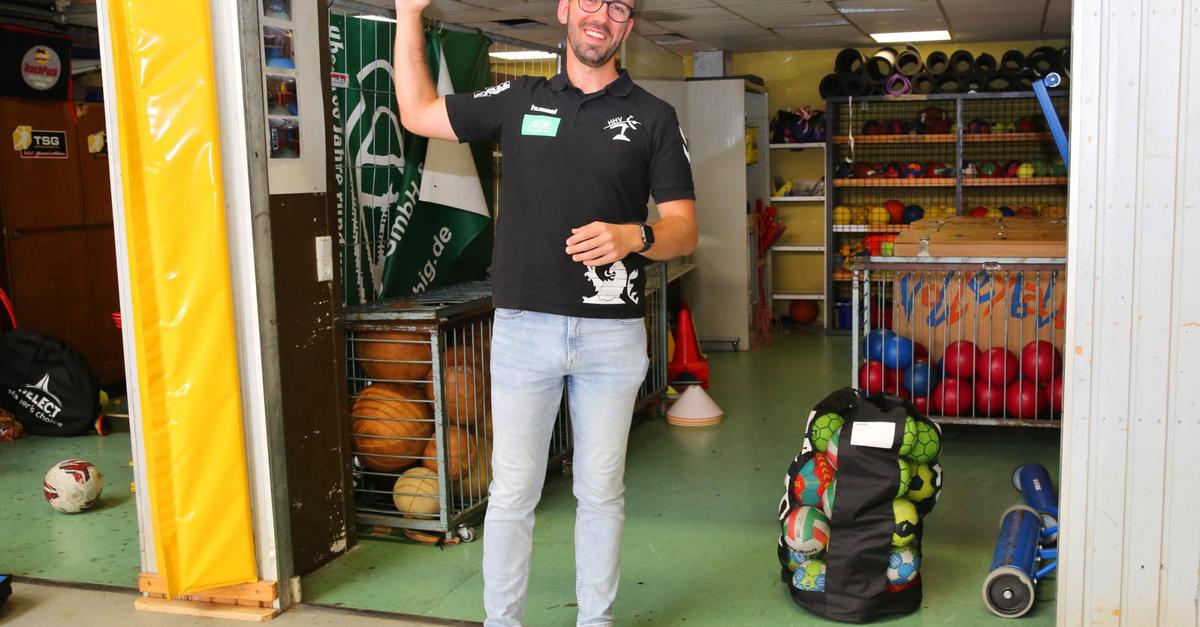 David Delp aus Groß-Bieberau: Einsatz für den Ballsport