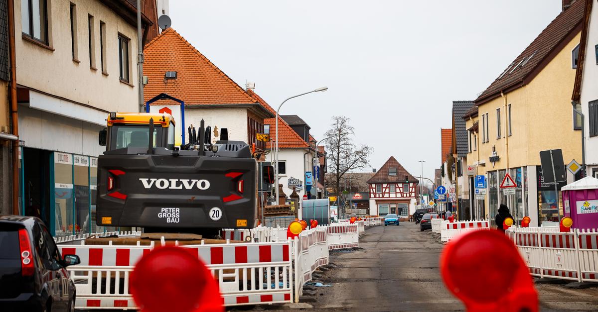 Arbeiten an Groß-Zimmerner Ortsdurchfahrt laufen weiter
