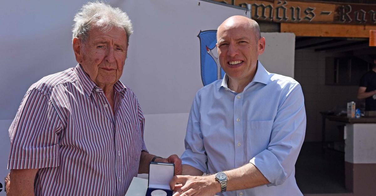 Hans Wichmann erhält Dregger-Medaille für sein Lebenswerk