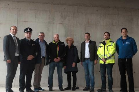 Richtfest am Feuerwehrgerätehaus in Rohrbach