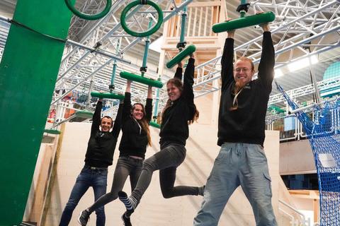Neuer Parcours für „Ninja Warriors“ in Weiterstadt