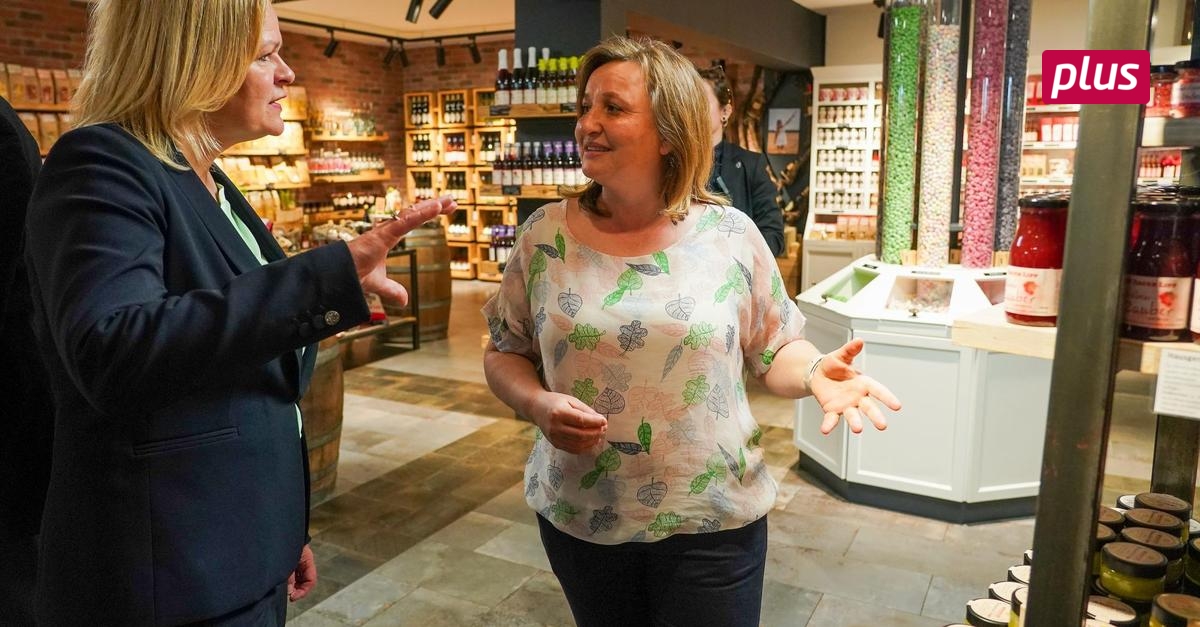 Nancy Faeser zu Besuch bei „Bauer Lipp“ in Weiterstadt