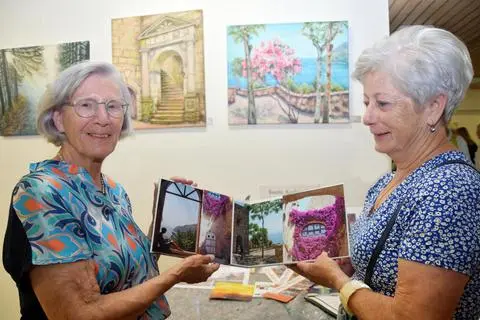 Gedenkausstellung für die Griesheimer Malerin Beate Koslowki