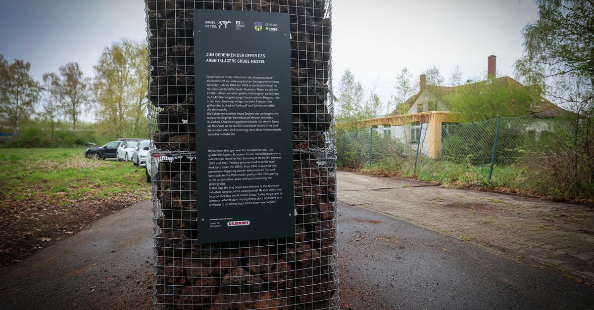 Als das Zwangsarbeiter-Lager in Grube Messel zu Klein-Zimmern gehörte
