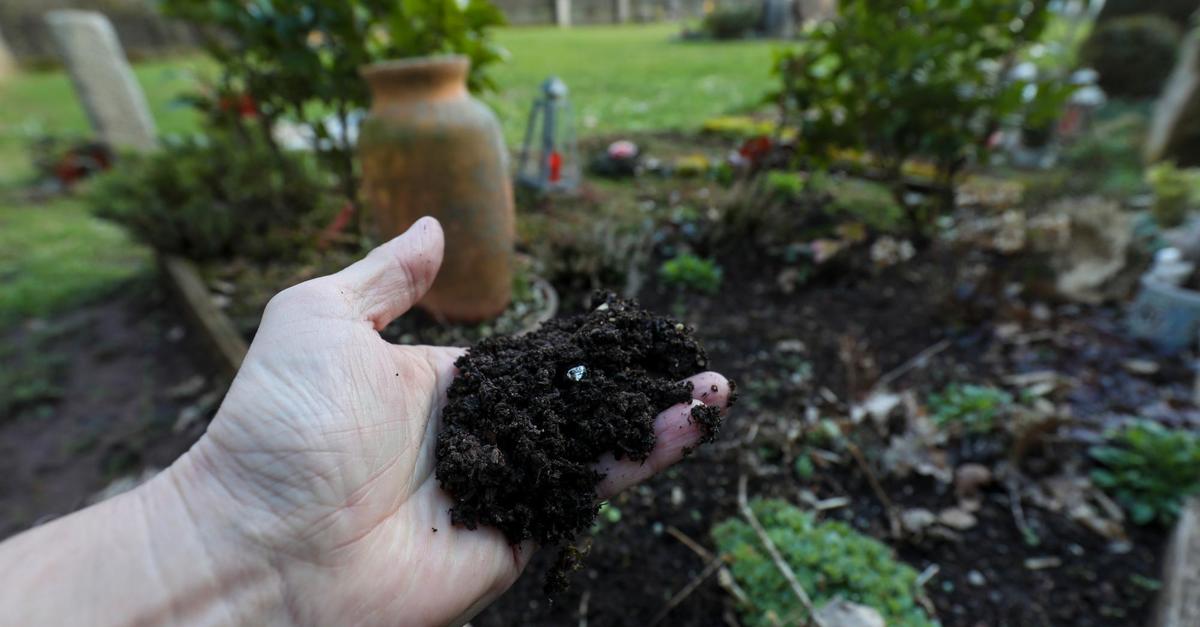 Wachsleichen auf dem Friedhof der Grube Messel