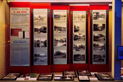 Ausstellung: Hochwasser der Modau im Jahr 1919