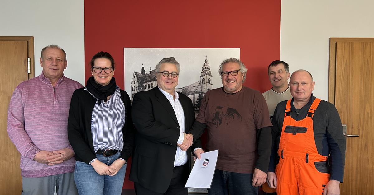 Dieter Löbig feiert 40 Jahre Einsatz für die Gemeinde Münster
