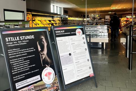 Eine „Stille Stunde“ im Pfungstädter Rewe
