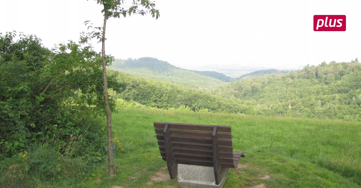 Rasten mit Panoramablick bei Ober-Beerbach
