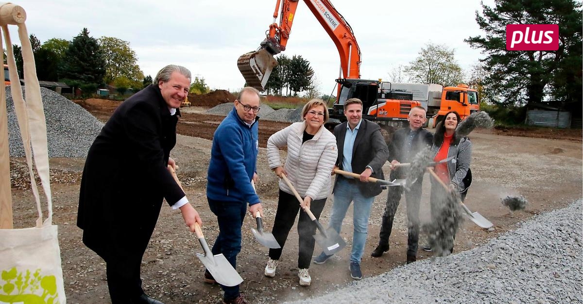 Tegut-Supermarkt in Bischofsheim nimmt Gestalt an