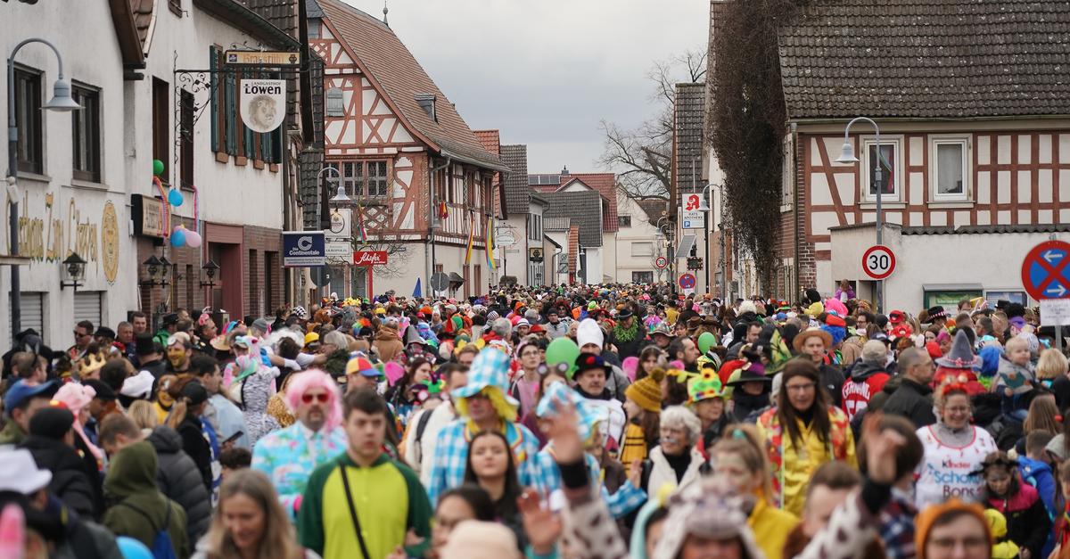 Büttelborn feiert Straßenfastnacht