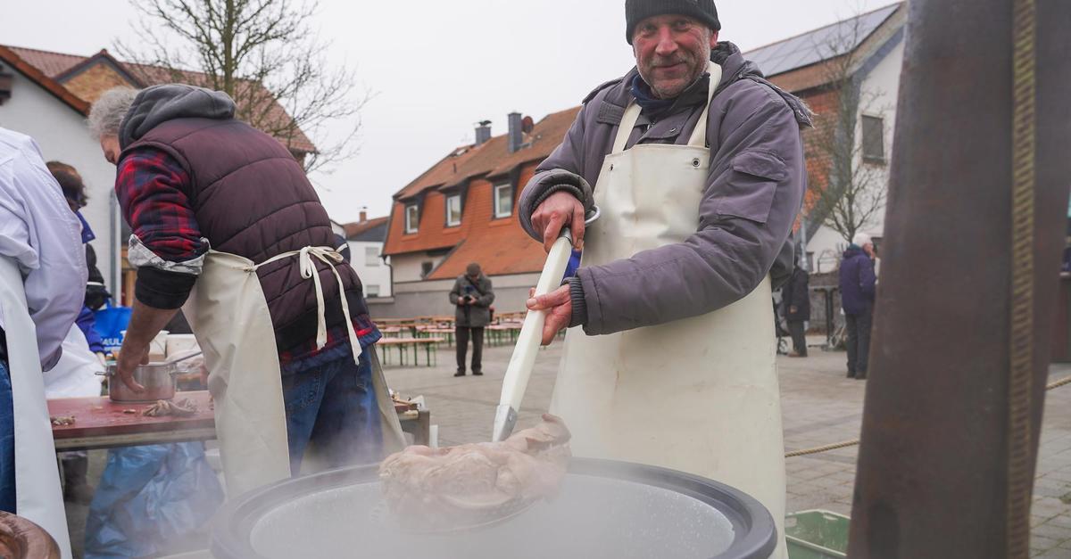 Büttelborn: Saukopf als Spezialität für Liebhaber